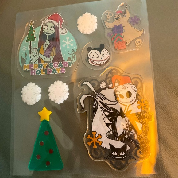 Disney | Holiday | Disney Nightmare Before Christmas Window Clings ...